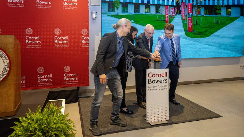 New Cornell Bowers building dedicated – Center for Data Science for ...