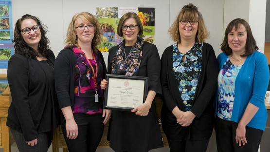 Gombas recognized for positive impact on staff | Cornell Chronicle