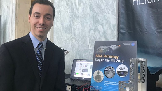 Water-powered spacecraft displayed at NASA Tech Day | Cornell Chronicle