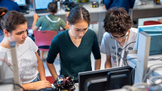 High schoolers learn to create intelligent robots | Cornell Chronicle