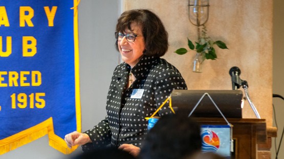 Pollack highlights Cornell, Rotary similarities | Cornell Chronicle