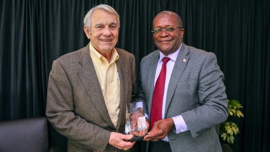 James Morgan ’60, MBA ’63, earns Engineering’s highest alumni honor ...