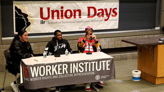 Labor leaders share their stories at the Worker Institute’s Union Days ...