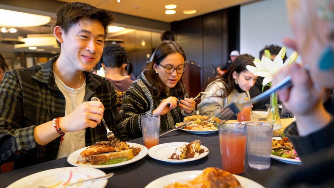Freedom of Expression-themed dinners focus on choice | Cornell Chronicle